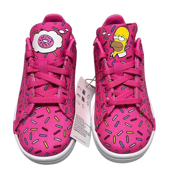 adidas | Shoes | Adidas X The Simpsons Kids 5 Stan Smithdoughnut Shoes ...